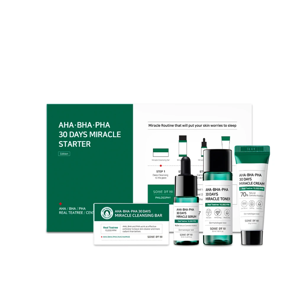 SOME BY MI - AHA, BHA, PHA 30 Days Miracle Starter Limited Set ...
